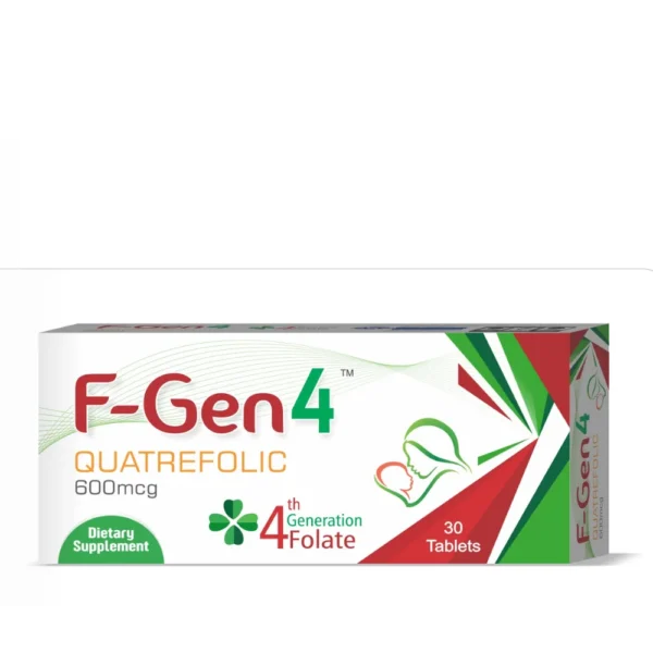 F-Gen4 Tablets–Quatrefolic 4th Generation Folate
